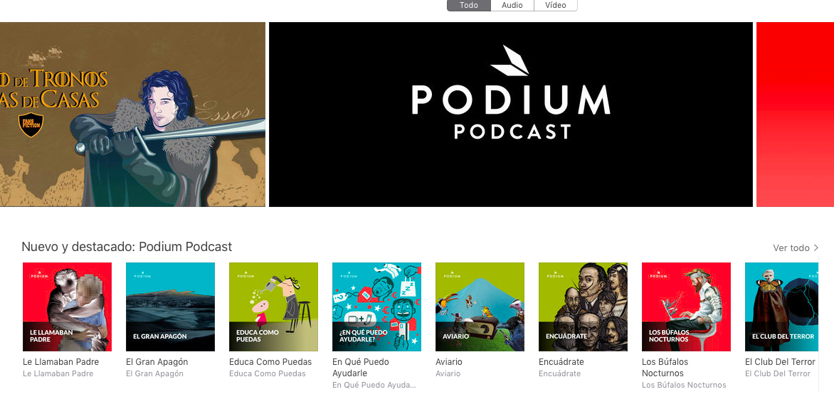 Manual de uso de Podium podcast - Podium Podcast