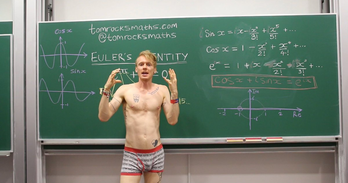 Tom Crawford, el profesor de Oxford que enseña en calzoncillos: “Todos los equipos de fútbol ...